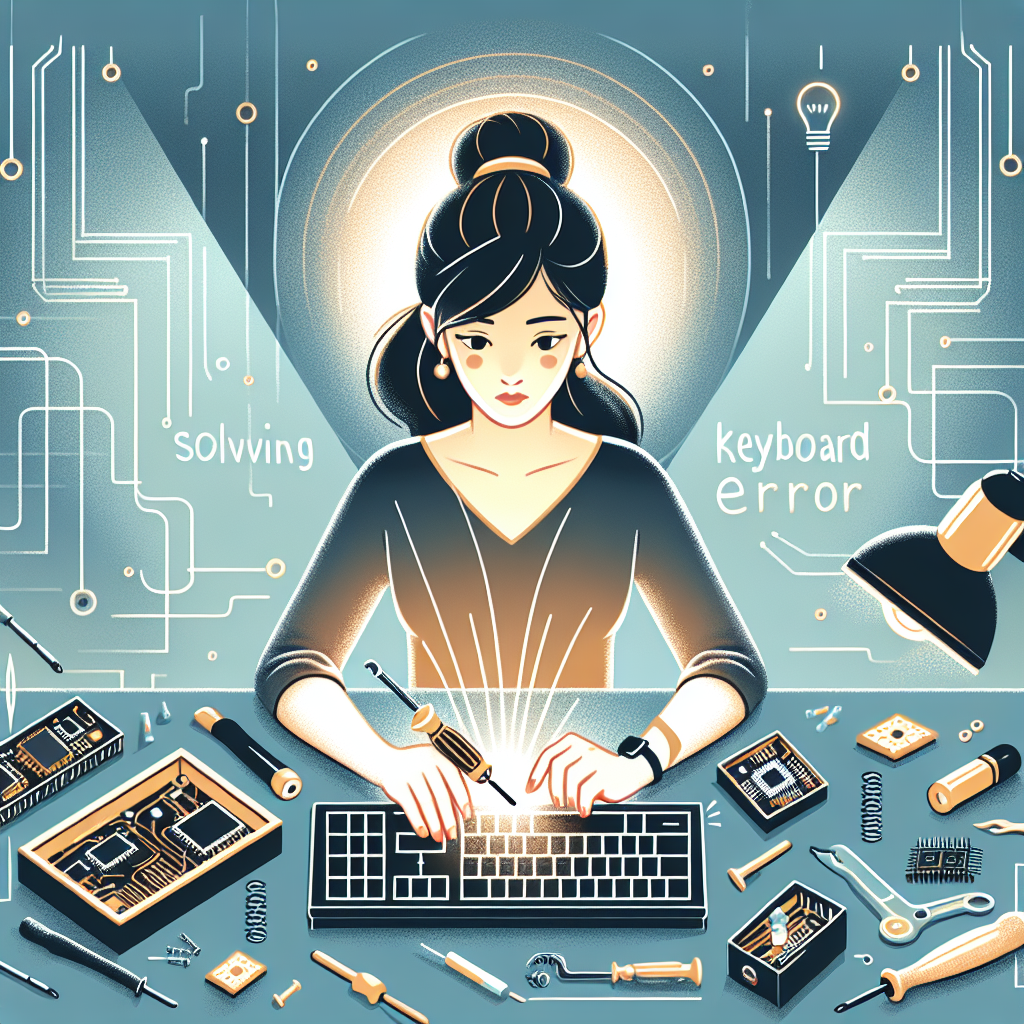 ℹ 10 Pasos Efectivos para Solucionar el Keyboard Error: Guía Definitiva